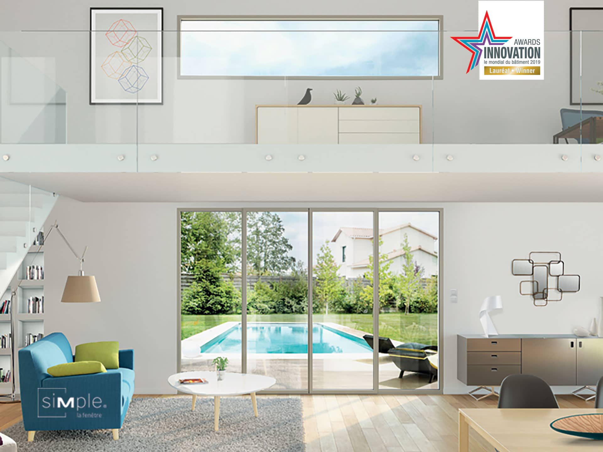 Groupe Millet reçoit un Award de l'innovation avec siMple la fenêtre